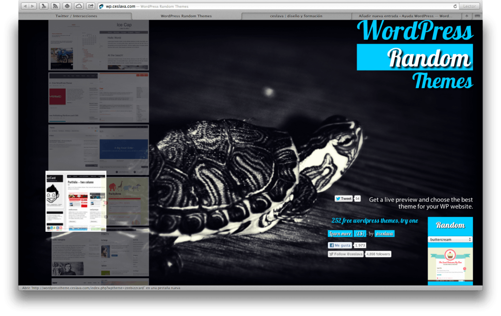 Random Themes O C mo Deber a Ser La Vista Previa De Temas Oficial