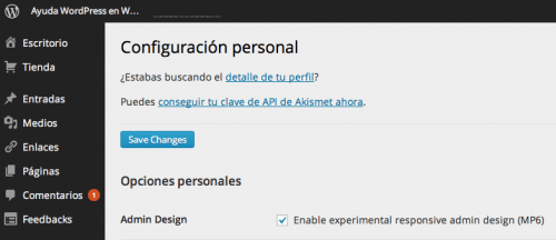WordPress.com se moderniza con MP6 @ Ayuda WordPress