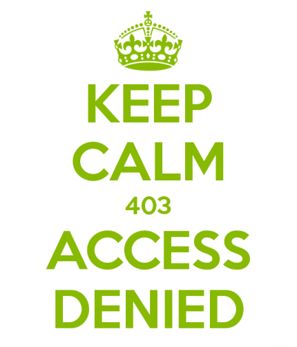 Como solucionar el error 403 Prohibido, acceso denegado en WordPress ...