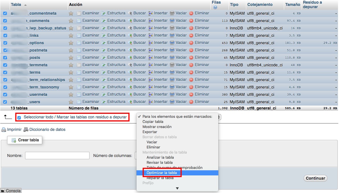Borrado masivo de usuarios, entradas y páginas en WordPress @ Ayuda ...