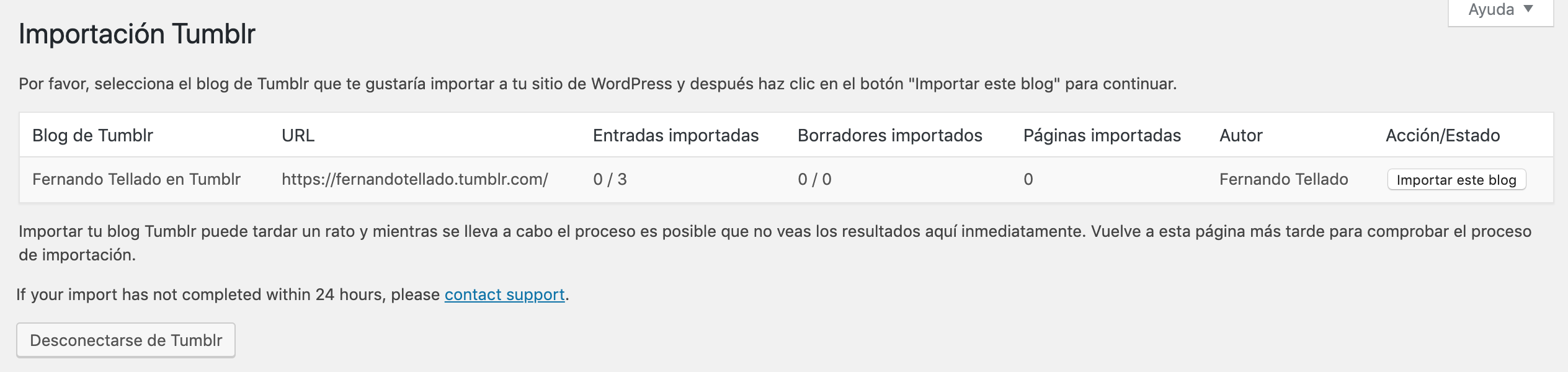 Guía rápida de WordPress para usuarios de Tumblr • Ayuda WordPress