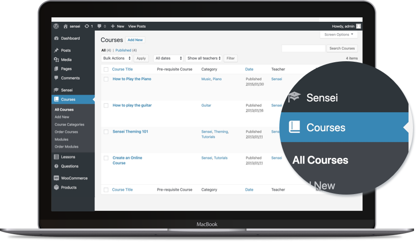 Cómo vender cursos online desde tu propia academia online en tu web @ Ayuda WordPress