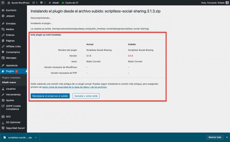 Cómo solucionar el error crítico de WordPress @ Ayuda WordPress