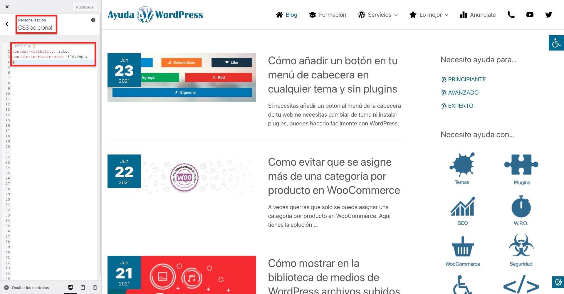 Mejora la velocidad de carga de WordPress con la propiedad CSS content ...