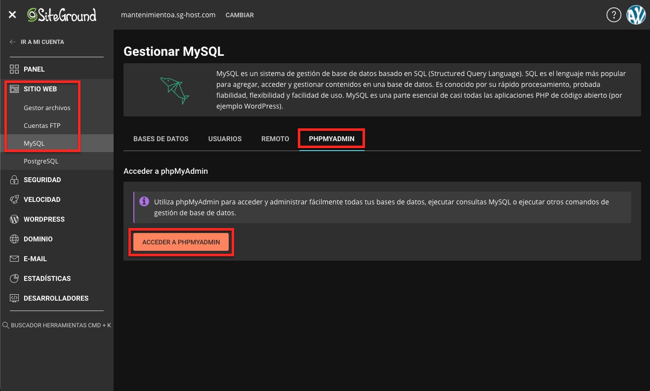 Como crear un usuario administrador de WordPress desde la base de datos ...