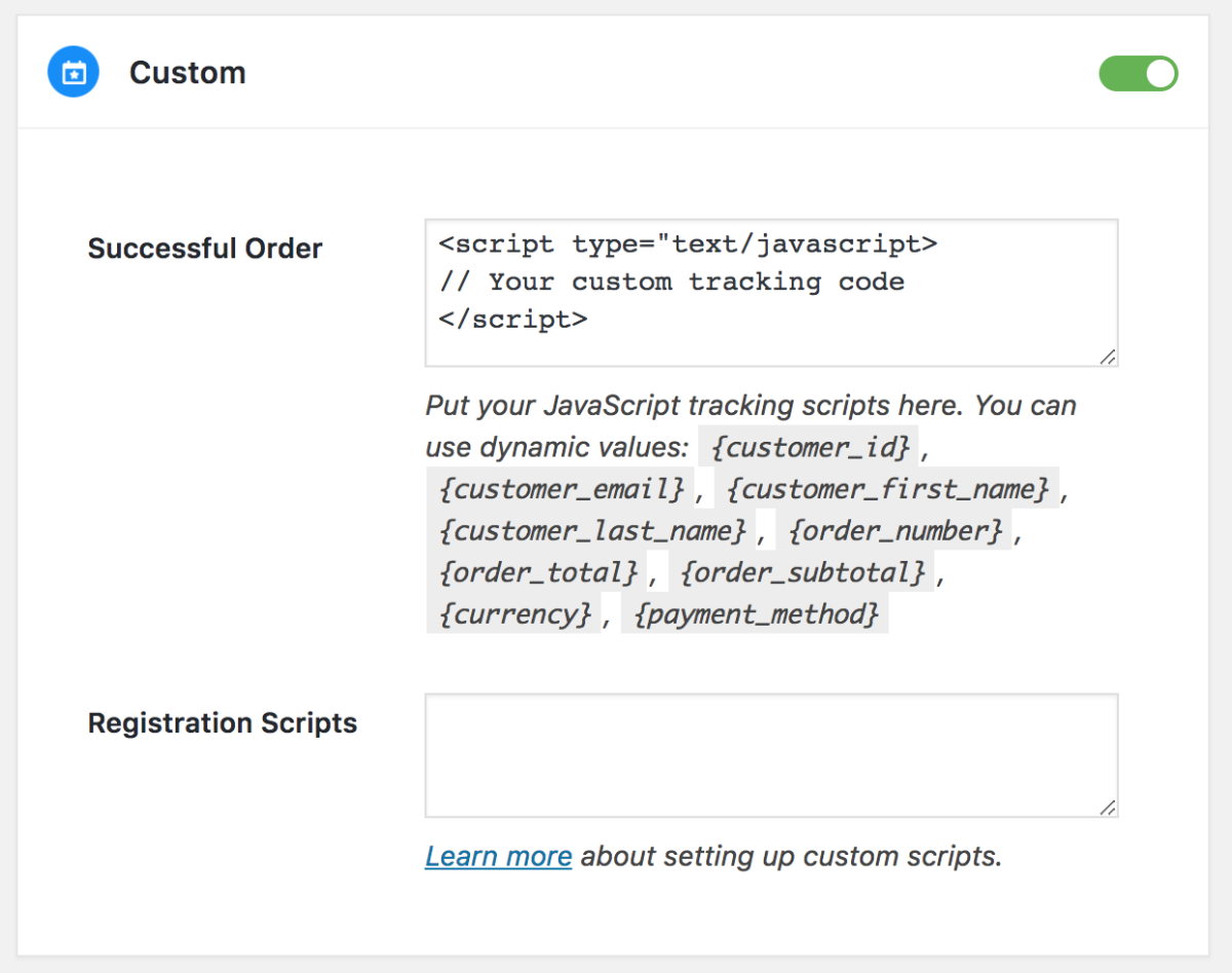 Cómo añadir un código de conversión o seguimiento a la página de agradecimiento de WooCommerce ...