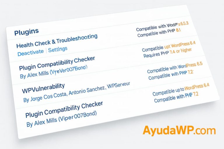 Por qué es importante vigilar versiones, compatibilidad y actualizaciones en WordPress y cómo ...