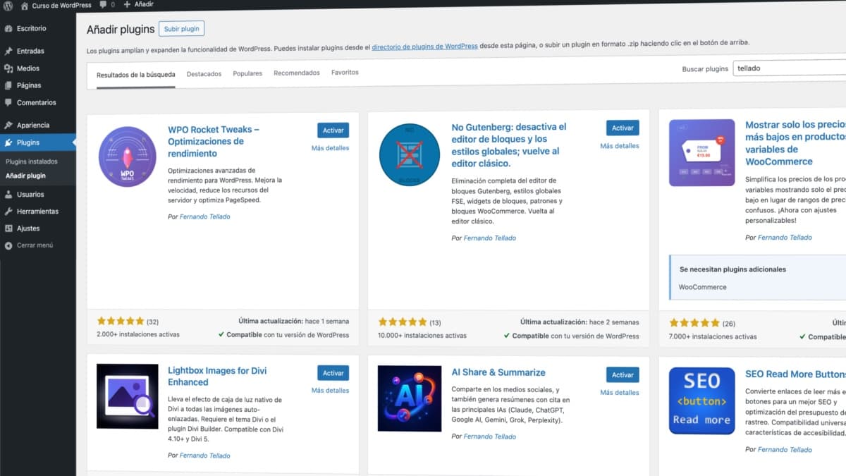 Ayuda WordPress @ Recursos, temas, plugins, tutoriales en español